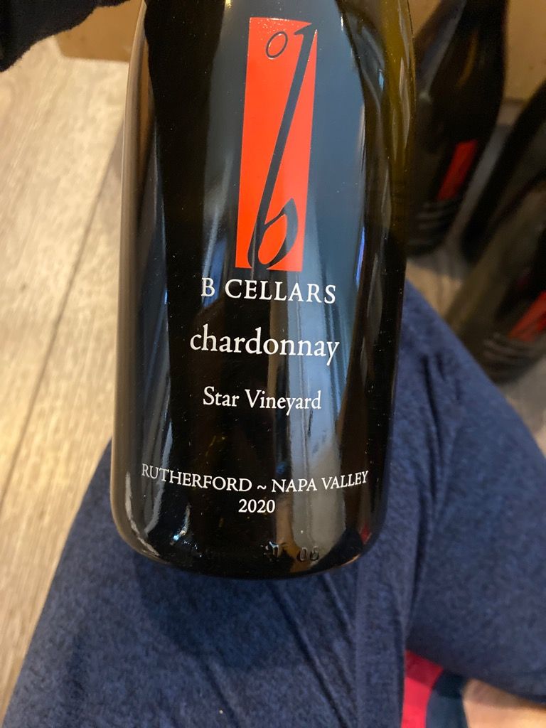 2020 B Cellars Chardonnay Star Vineyard, USA, California, Napa Valley ...
