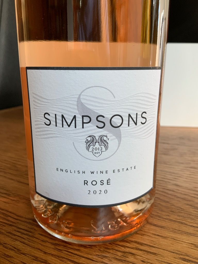 2021 Simpsons Wine Estate Rosé, United Kingdom, England, Kent ...