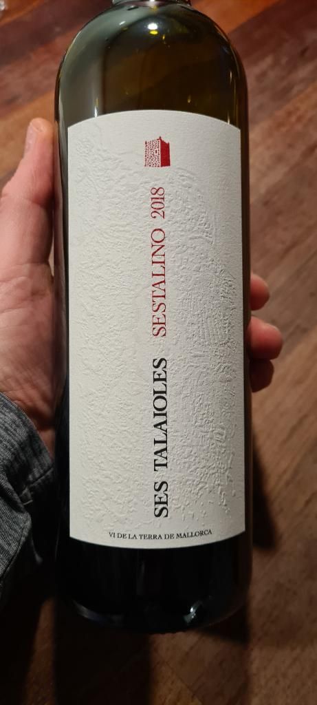 2018 Finca Ses Talaioles Vi de La Tierra Mallorca Sestalino, Spain ...