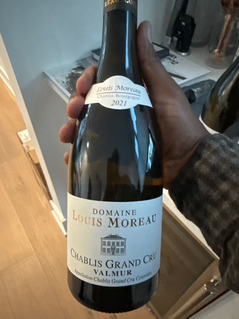 2021 Domaine Louis Moreau Chablis Grand Cru Valmur, France, Burgundy ...