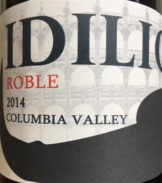 2014 Idilico Roble, USA, Washington, Columbia Valley - CellarTracker