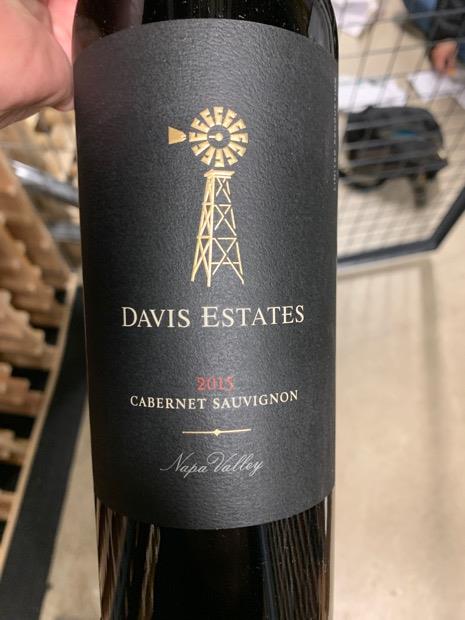 2015 Davis Estates Cabernet Sauvignon Napa Valley, USA, California ...