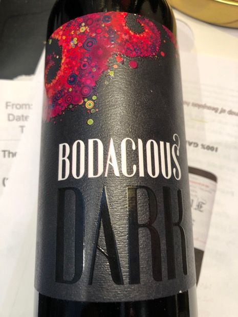 2017 Bodacious Wines Dark, Mixed, Canada/Imported - CellarTracker
