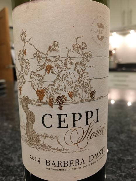 2014 Araldica Barbera d'Asti Ceppi Storici, Italy, Piedmont, Asti ...