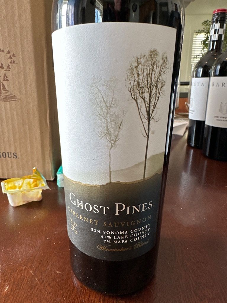 2020 Louis M. Martini Cabernet Sauvignon Ghost Pines, USA, California ...