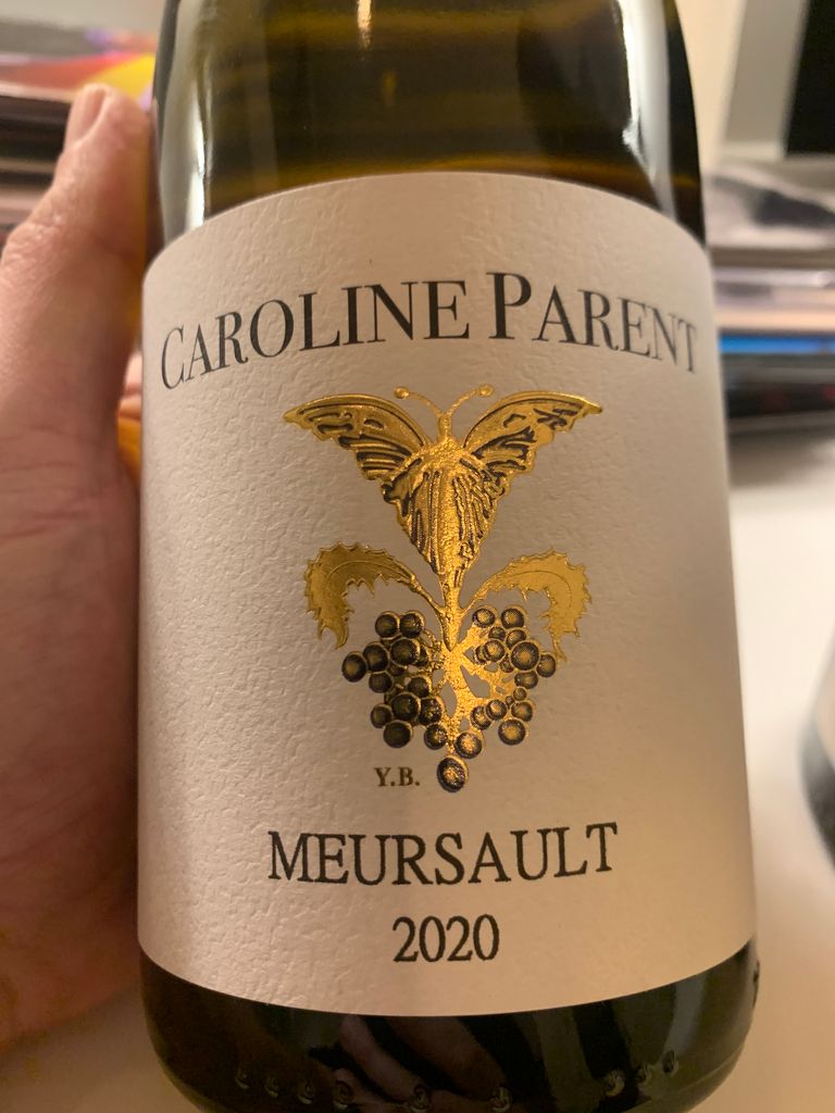 2020 Caroline Parent Meursault, France, Burgundy, Côte de Beaune ...