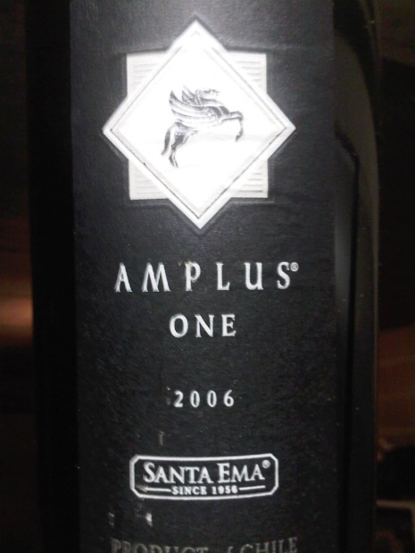 2006 Santa Ema Carménère Amplus One, Chile, Rapel Valley, Cachapoal ...