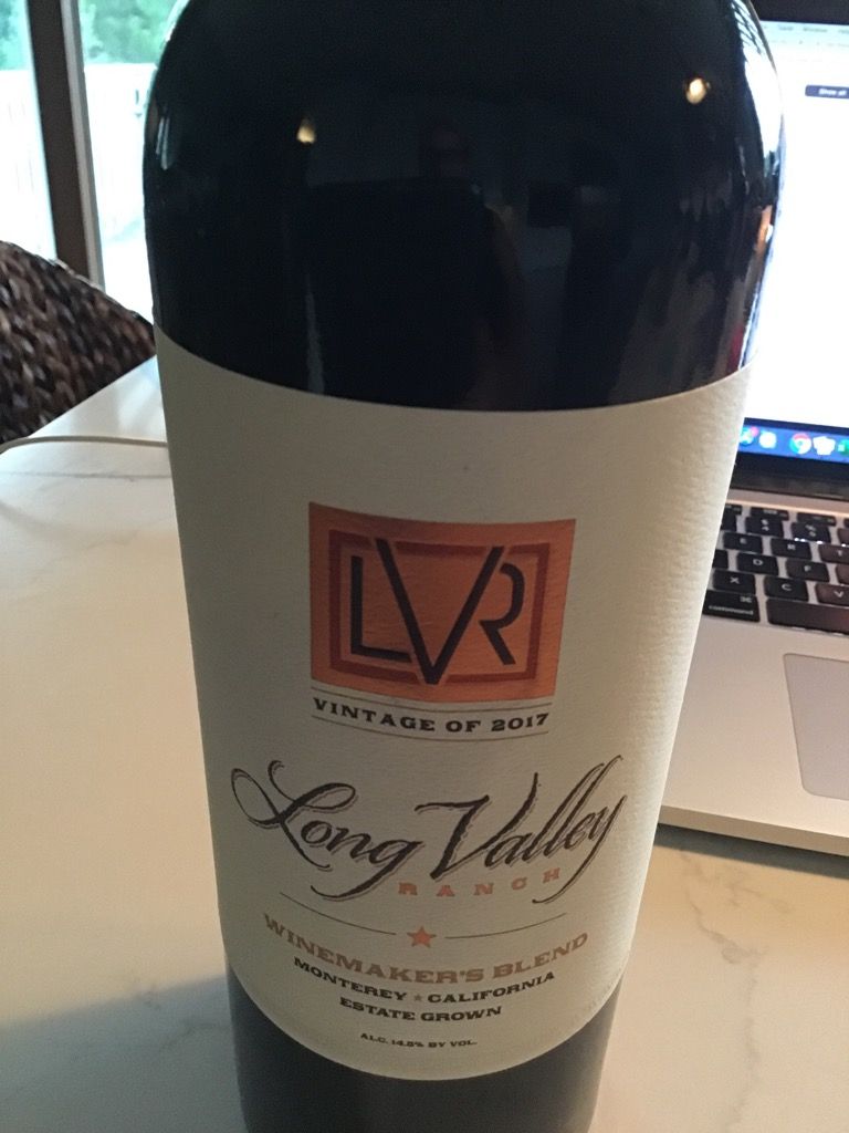 2017 Long Valley Ranch Winemaker's Blend, USA, California, Central ...