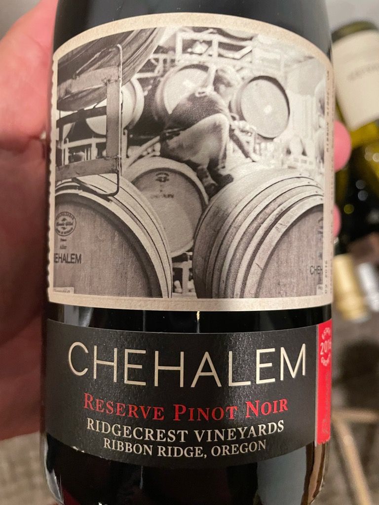 2016 Chehalem Pinot Noir Reserve Ridgecrest Vineyards, USA, Oregon ...