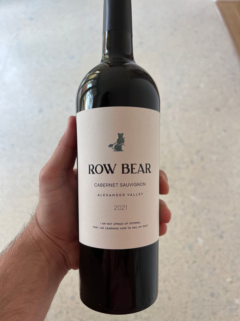 2021 Row Bear Cabernet Sauvignon, USA, California, Sonoma County ...