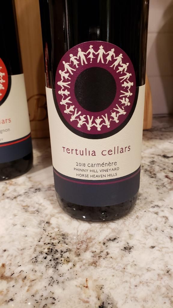 2018 Tertulia Cellars Carménère Phinny Hill Vineyard, USA, Washington ...