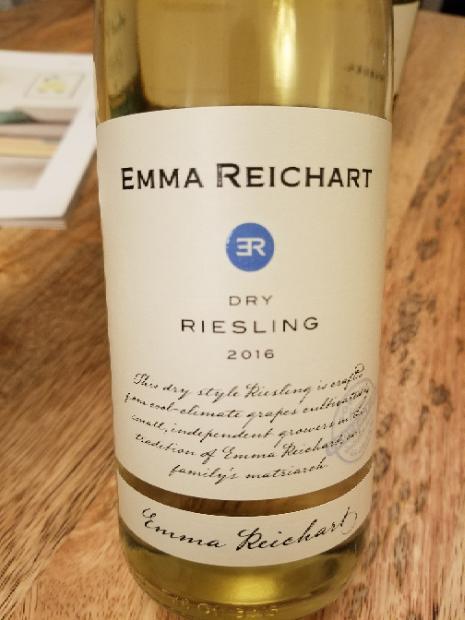 2016 Emma Reichart Dry Riesling, Germany, Rheinhessen - CellarTracker