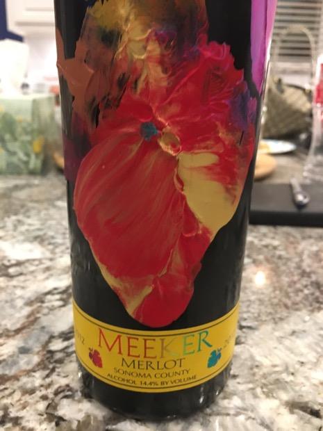 2012 Meeker Merlot, USA, California, Sonoma County - CellarTracker