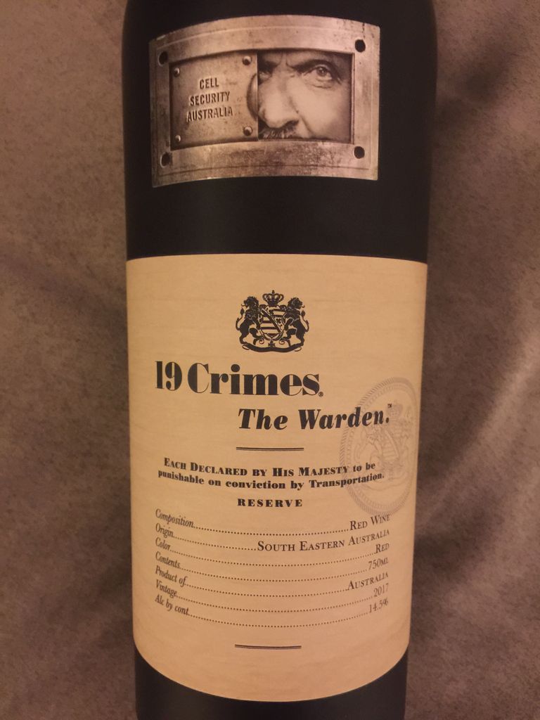 19 Crimes The Warden Red Blend 750ML, 57% OFF
