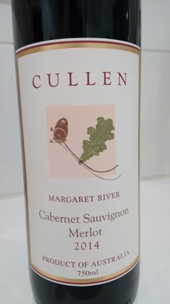 2014 Cullen Wines Cabernet Sauvignon Merlot, Australia, Western ...