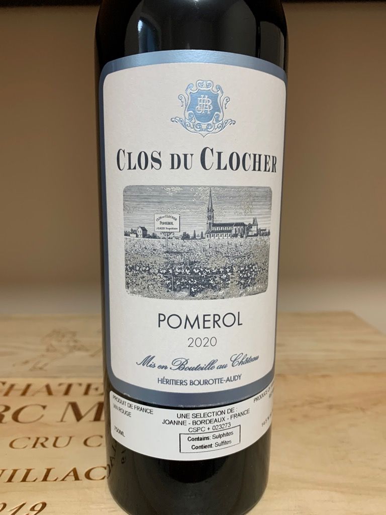 2020 Clos du Clocher, France, Bordeaux, Libournais, Pomerol - CellarTracker