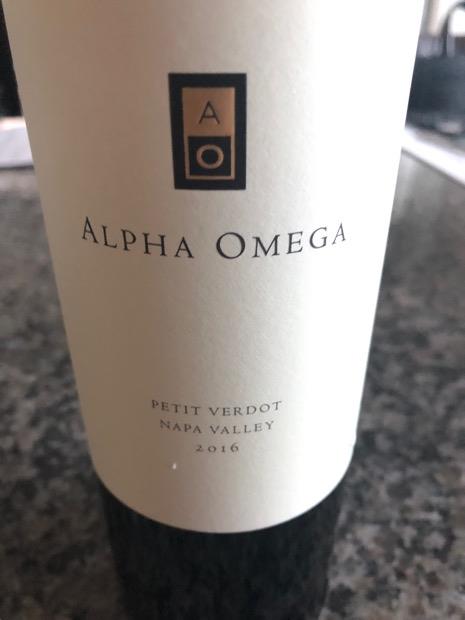 2017 Alpha Omega Cabernet Sauvignon & Petit Verdot, USA, California ...