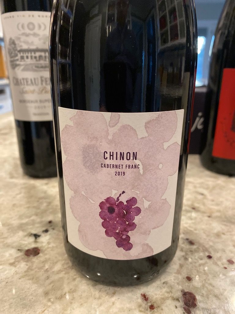 2019 Domaine Philippe & Nicolas Cabernet Franc Chinon, France, Loire ...