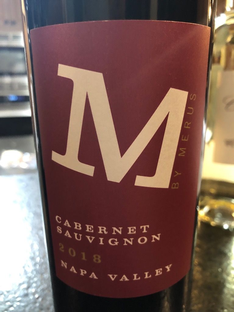 2018 Merus Cabernet Sauvignon M by Merus, USA, California, Napa Valley ...