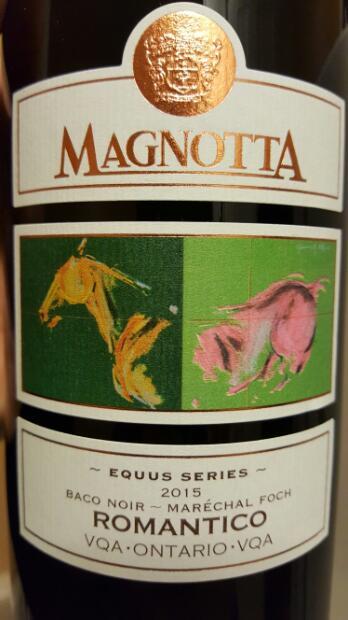 2010 Magnotta Romantico, Canada, Ontario - CellarTracker