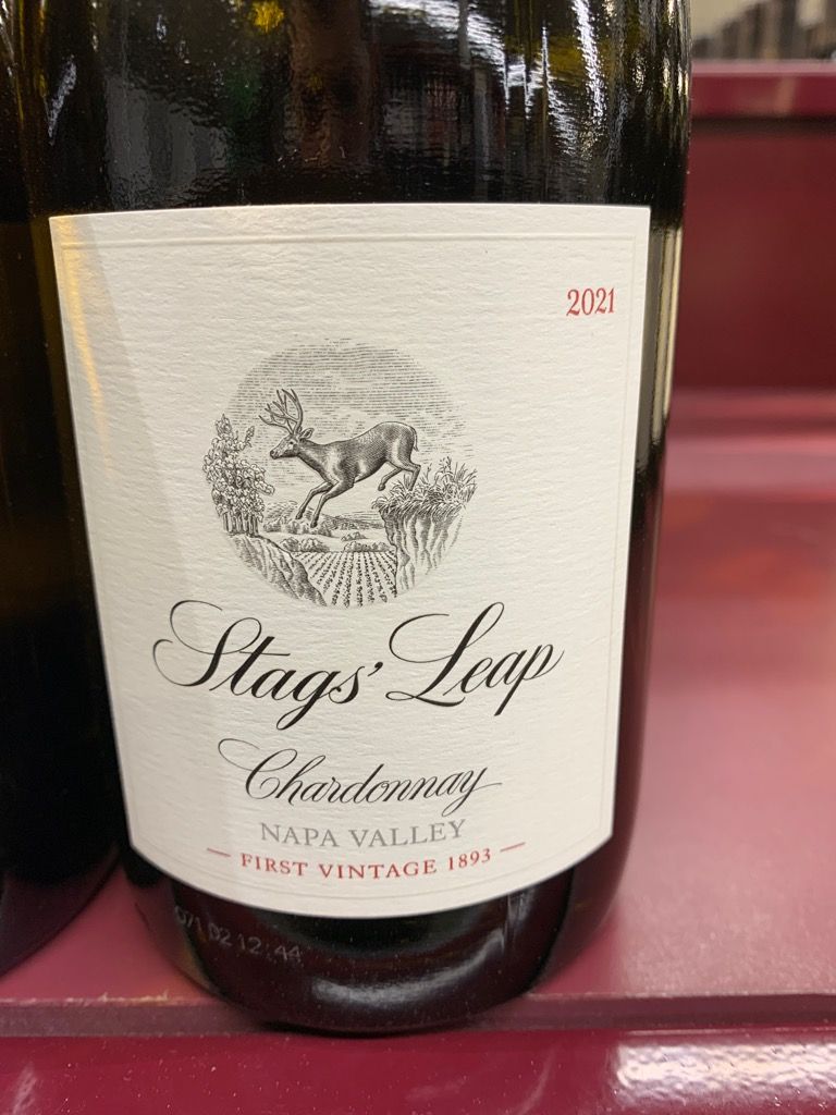 2021 Stags' Leap Winery Chardonnay, USA, California, Napa Valley ...
