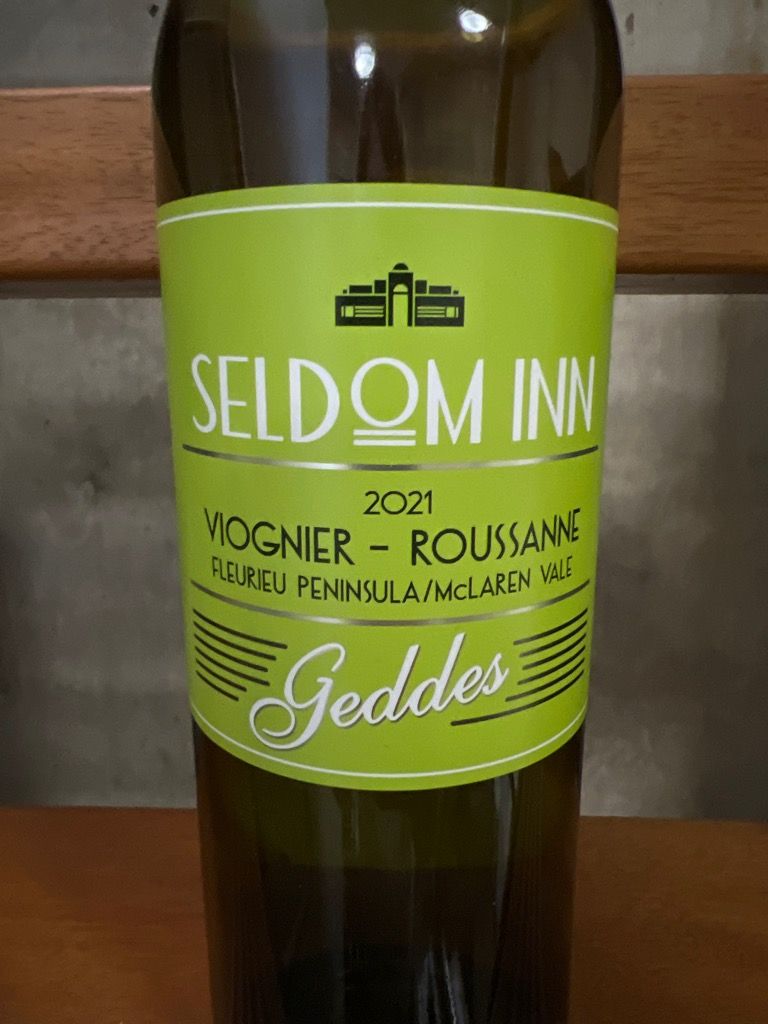 2019 Geddes Wines Seldom Inn Viognier Roussanne, Australia, South ...