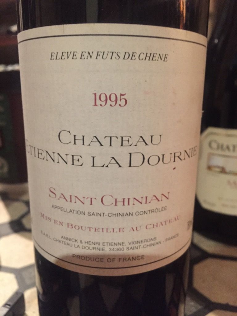 1995 Château la Dournie Saint-Chinian Etienne La Dournie, France ...