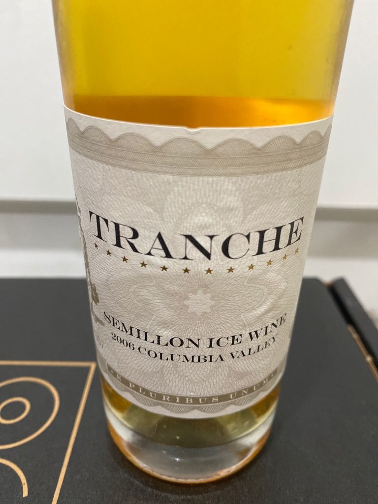 2006 Tranche Cellars Sémillon Ice Wine, USA, Washington, Columbia ...