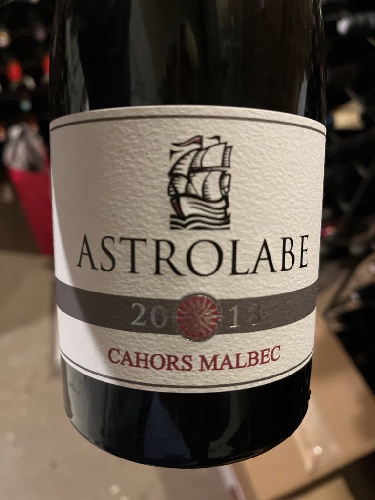 2012 Vinovalie Malbec Astrolabe Vendanges Tardives, France, Southwest ...