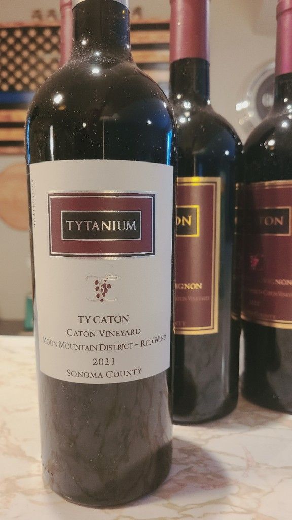 2023 Ty Caton TyTanium Caton Vineyard, USA, California, Sonoma County ...