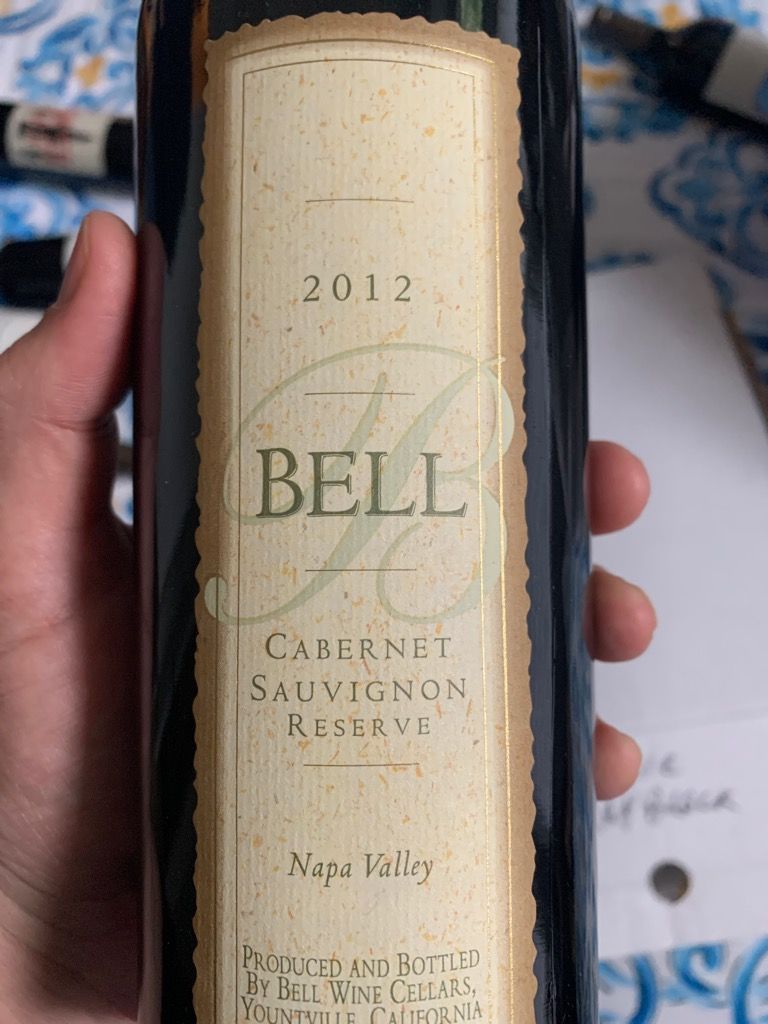 2012 Bell Wine Cellars Cabernet Sauvignon Sonoma County, USA ...