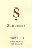 2023 Schubert Pinot Noir, New Zealand, North Island, Wairarapa ...