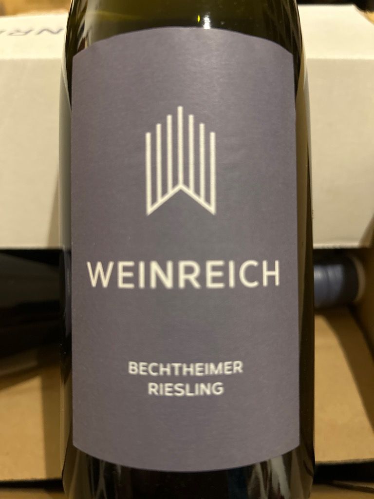 2019 Weinreich Bechtheimer Riesling trocken, Germany, Rheinhessen ...
