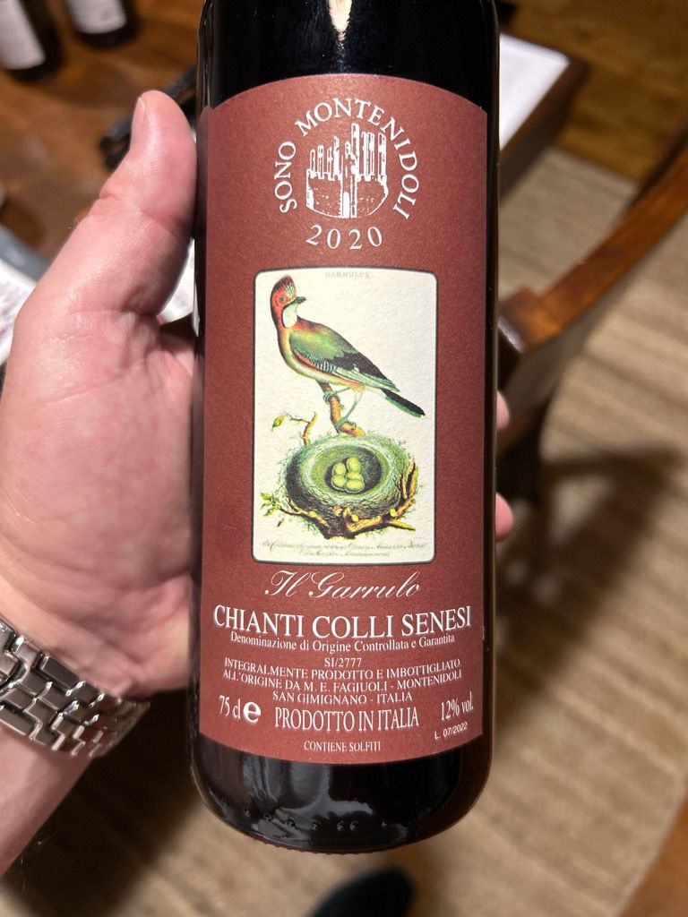 2020 Montenidoli Chianti Colli Senesi Il Garrulo, Italy, Tuscany ...