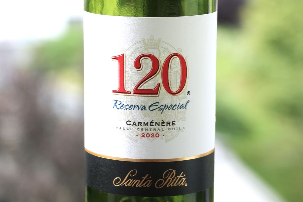 2020 Viña Santa Rita Carménère 120 Reserva Especial, Chile, Central ...