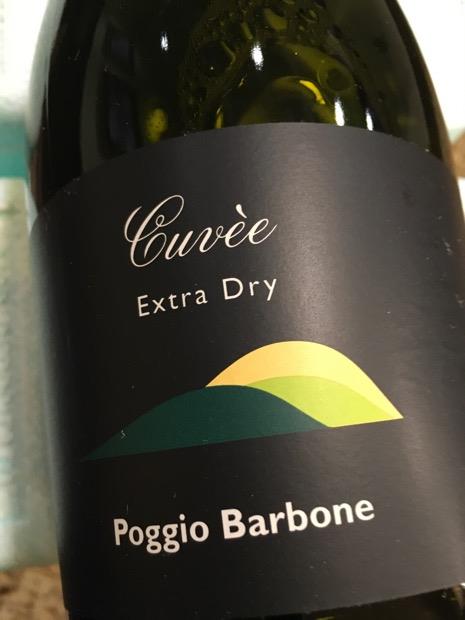 NV Poggio Barbone Cuvée Extra Dry, Italy, Tuscany, Vino da Tavola ...