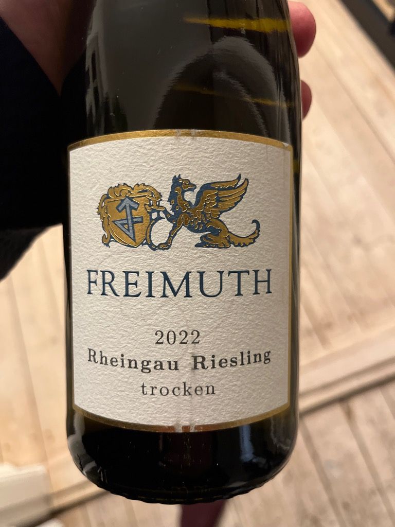 2022 Weingut Alexander Freimuth Geisenheim Riesling trocken Alte Reben ...
