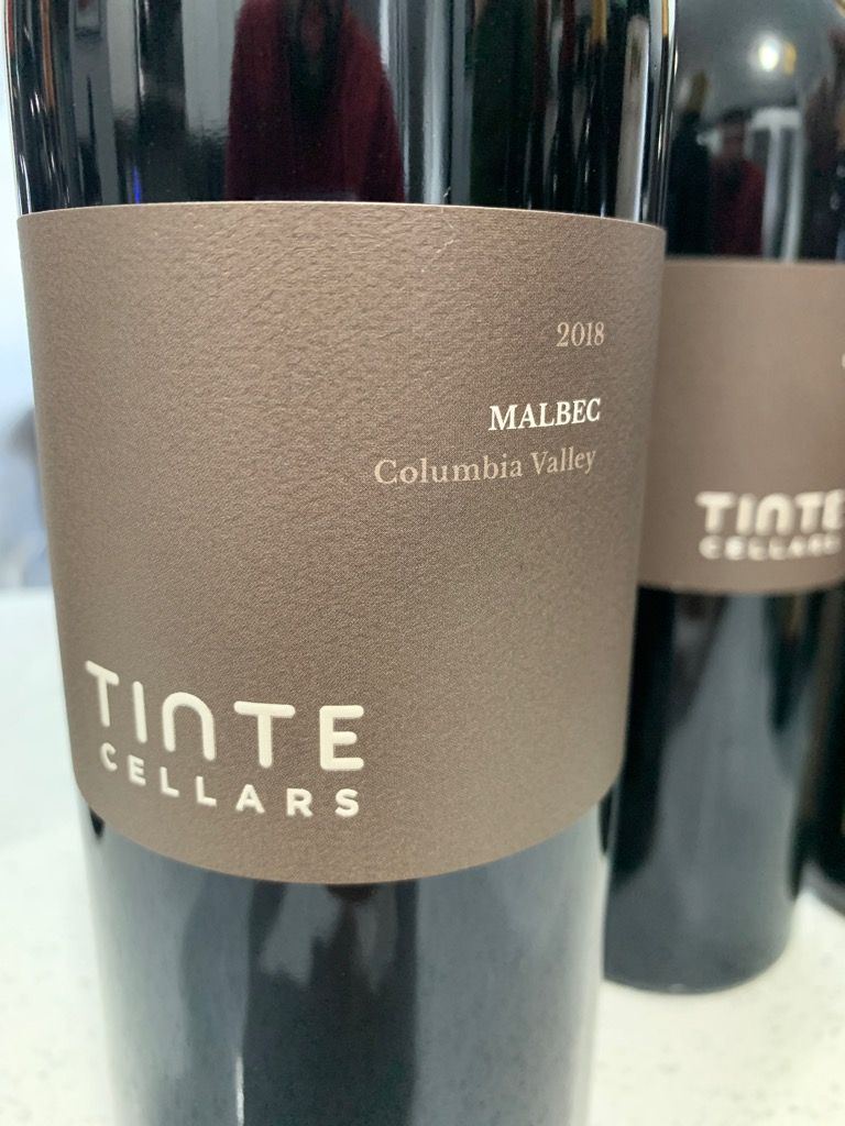 2018 Tinte Cellars Malbec, USA, Washington, Columbia Valley - CellarTracker
