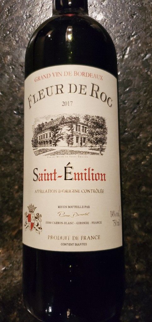 2018 Cheval Quancard Fleur De Roc, France, Bordeaux, Libournais, St ...