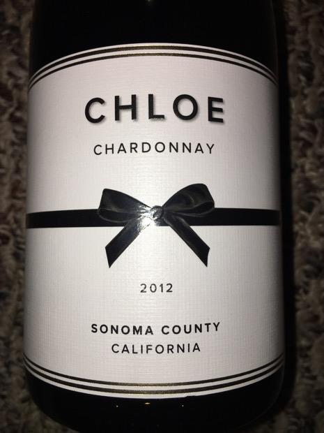 2012 Chloe Wines Chardonnay Chloe, USA, California, Central Coast ...