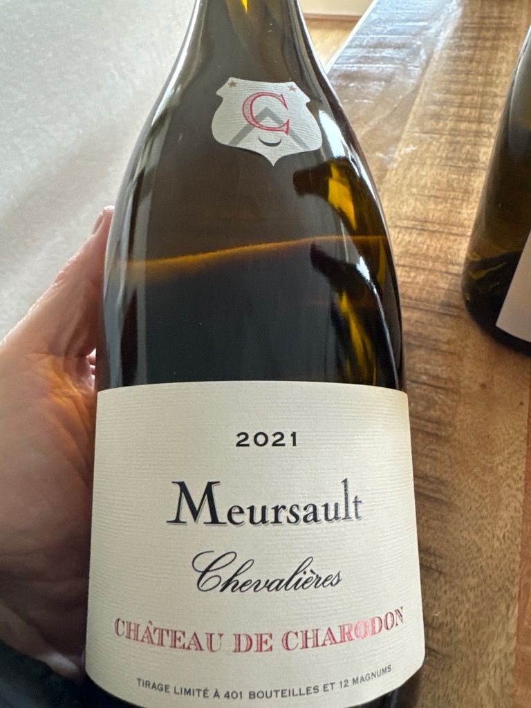 2021 Château de Charodon Meursault Chevalières, France, Burgundy, Côte ...