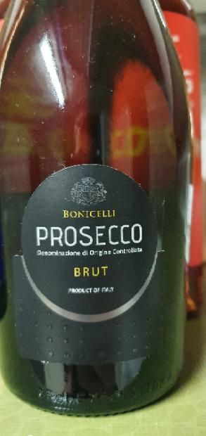 NV Bonicelli Prosecco Brut, Italy, Veneto / Friuli-Venezia Giulia ...