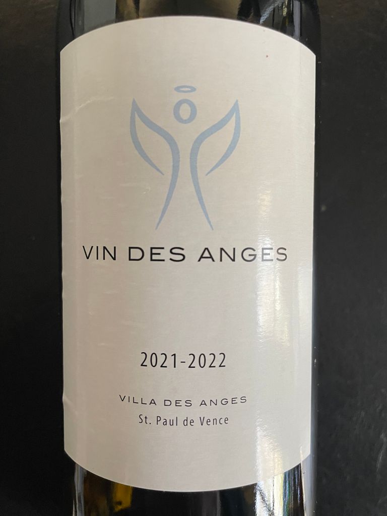 NV Villa des Anges Vin des Anges St. Paul de Vence 2021-2022, France ...