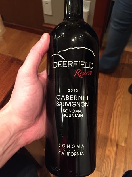 2012 Deerfield Ranch Cabernet Sauvignon Reserve, USA, California ...