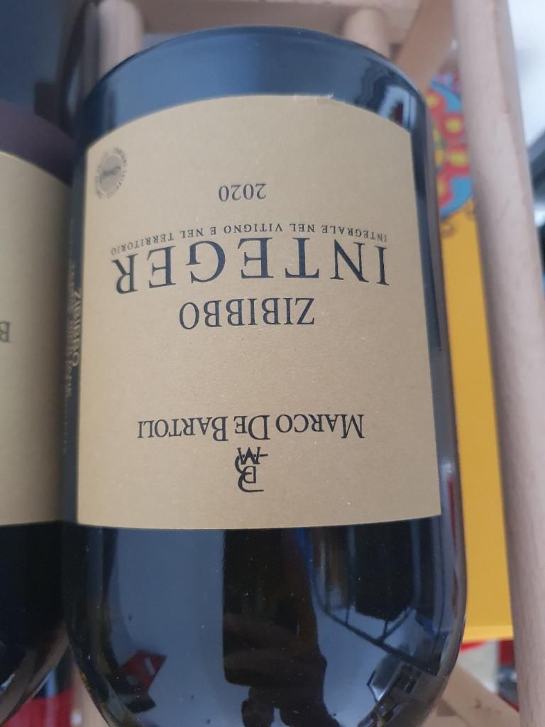 2020 Marco De Bartoli Zibibbo Integer, Italy, Sicily, Sicilia ...