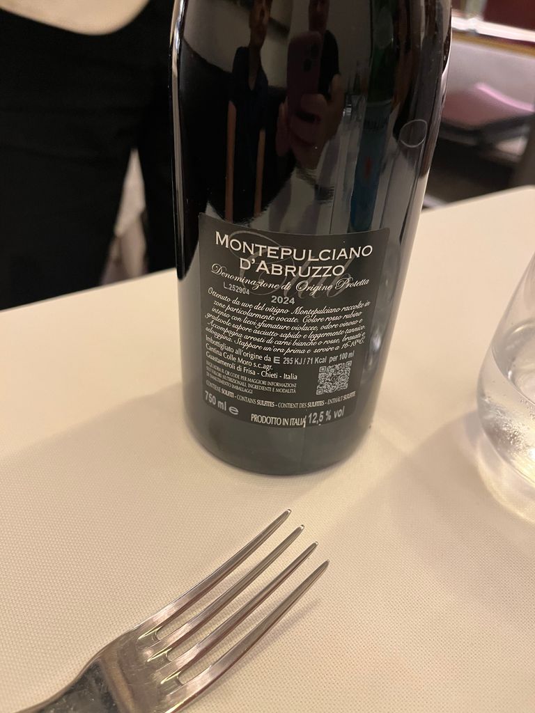 2023 Cantina Colle Moro Montepulciano d'Abruzzo, Italy, Abruzzi ...