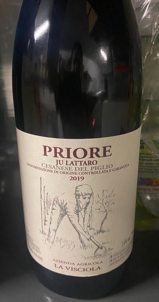 2018 La Visciola Cesanese del Piglio Priore Ju Lattaro, Italy, Latium ...