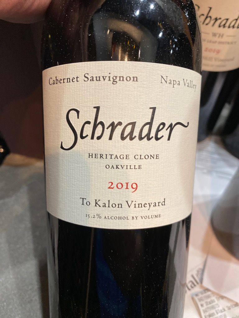 2019 Schrader Cellars "Super" Pack T6, RBS, LPV, MB, CCS, To Kalon ...