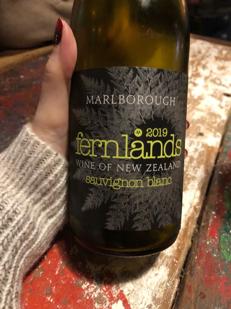 2019 Fernlands Sauvignon Blanc, New Zealand, South Island, Marlborough ...