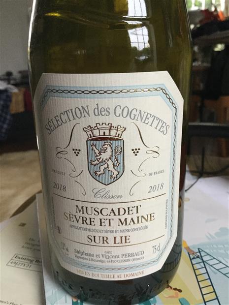 2021 Domaine des Cognettes Muscadet Selection des Cognettes, France ...